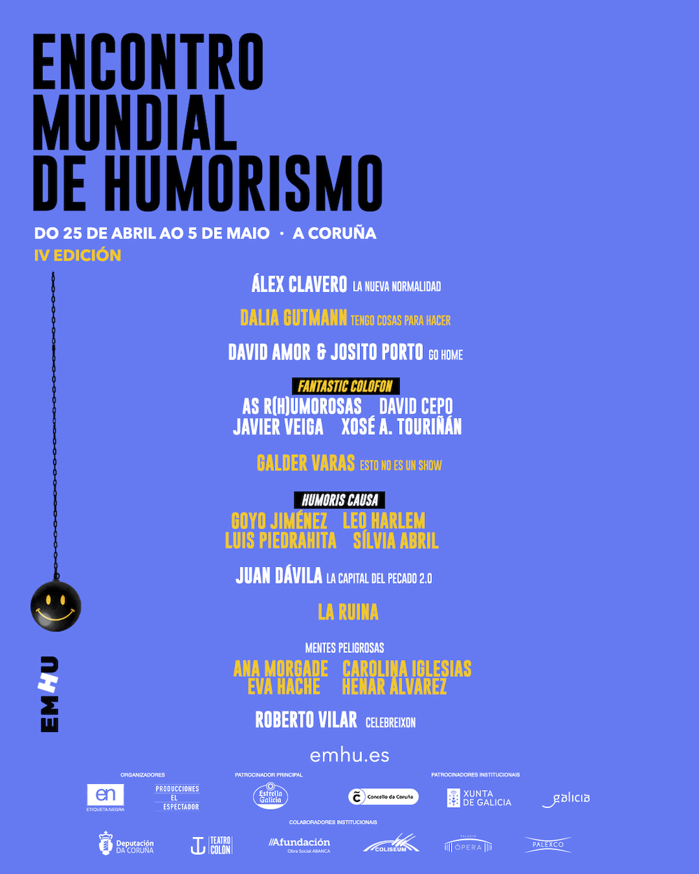 O EMHU 2024 xa ten protagonistas - Xornal da Coruña - Noticias da ...