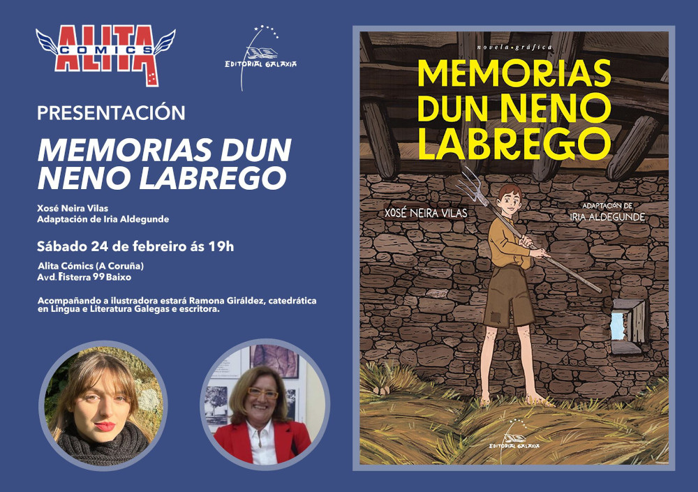 “Memorias dun neno labrego” xa ten banda deseñada - Xornal da Coruña ...
