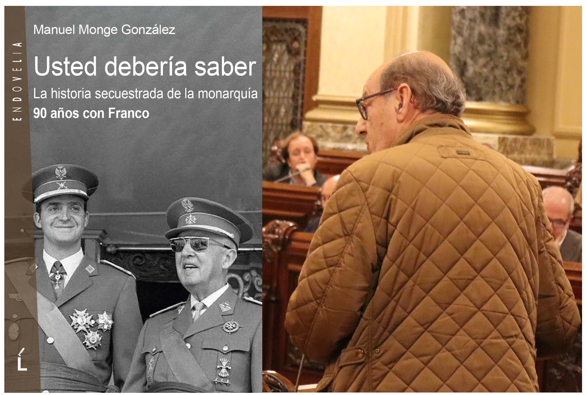 Manuel Monge destaba a historia secuestrada de Juan Carlos I no seu ...